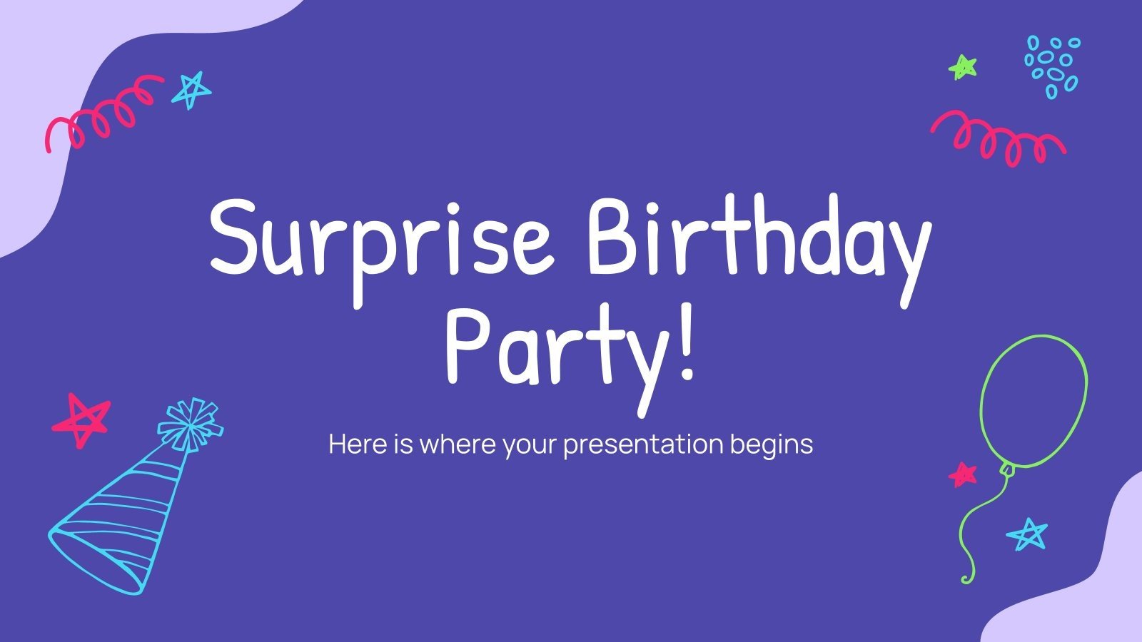 Plantillas gratis de Cumpleaños para Google Slides y PowerPoint