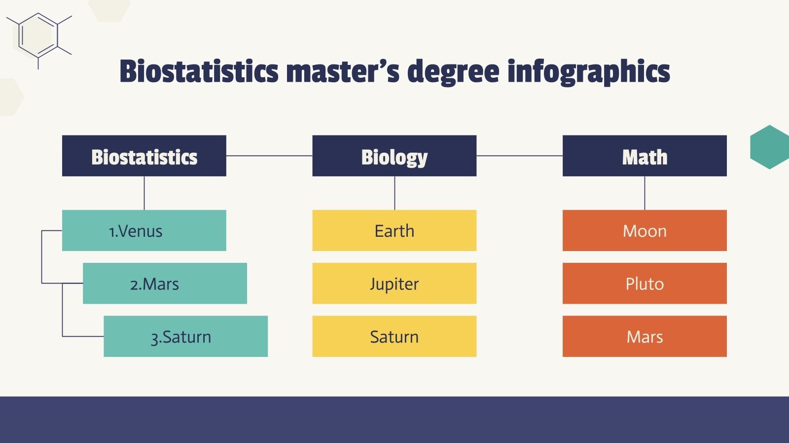 Biostatistics Master’s Degree Infographics Presentation