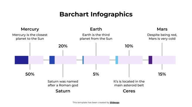 Barchart Infographics Template