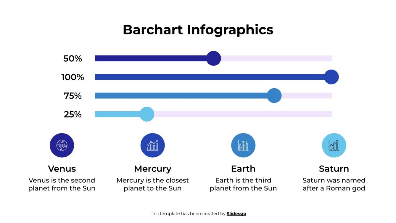 Barchart Infographics Template