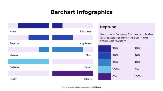 Barchart Infographics Template