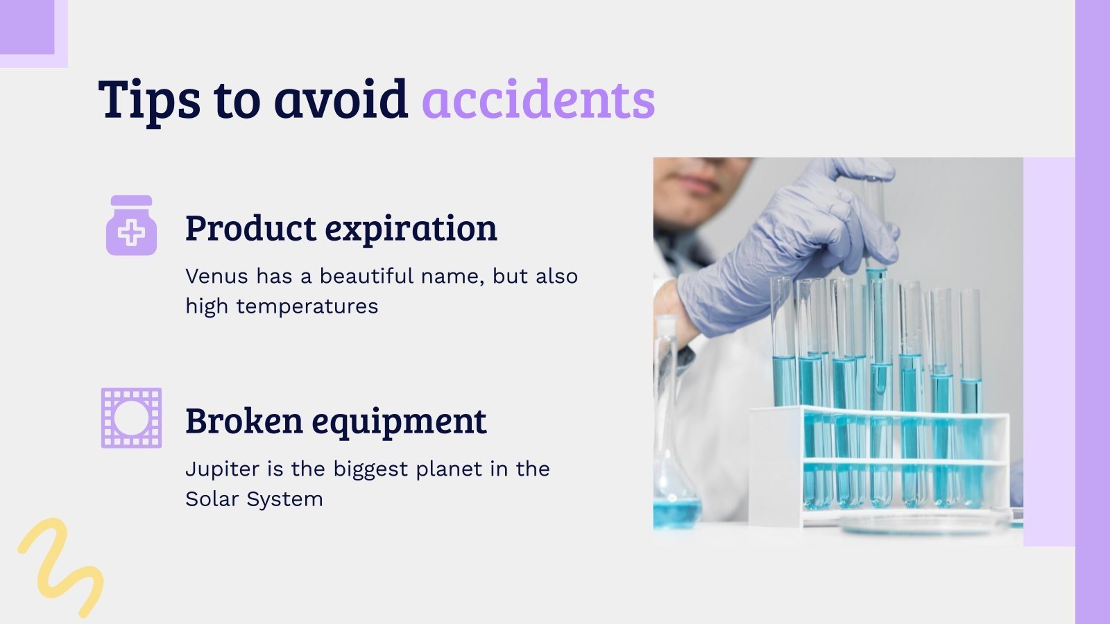 Chemistry Lab Rules for High School Presentation