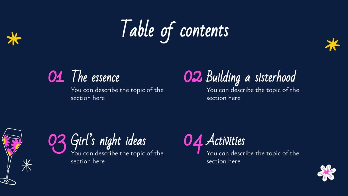 Girl's Night Presentation