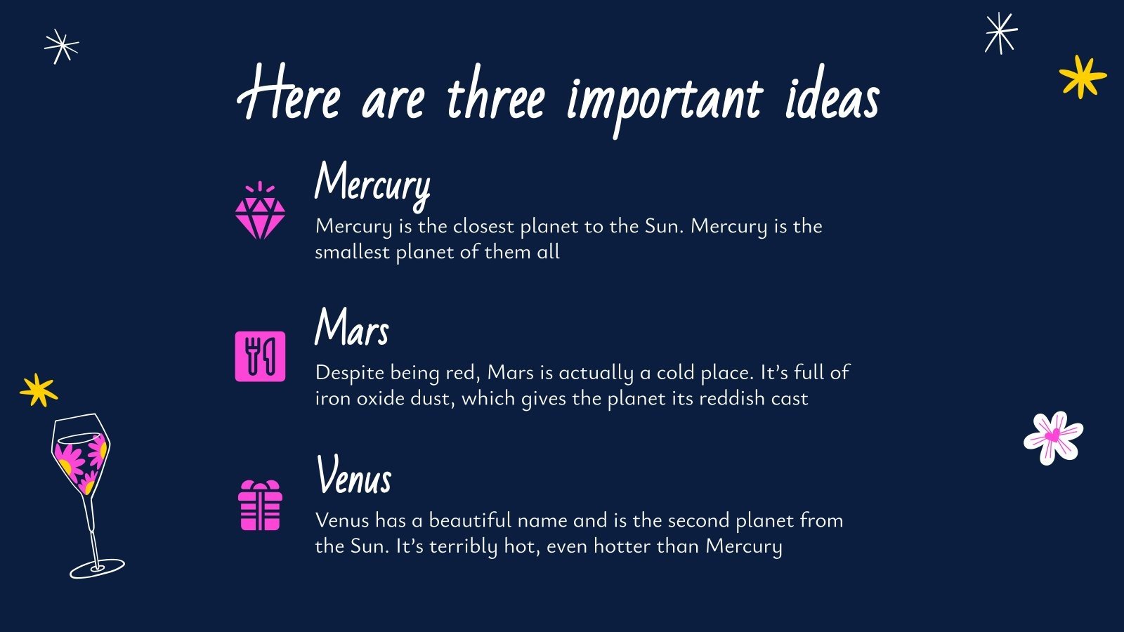 Girl's Night Presentation