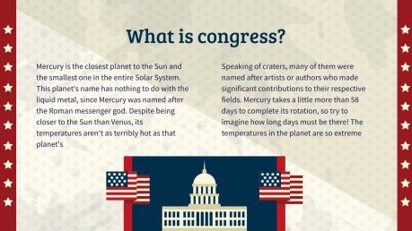 Social Studies for High School: Congress and Senate
