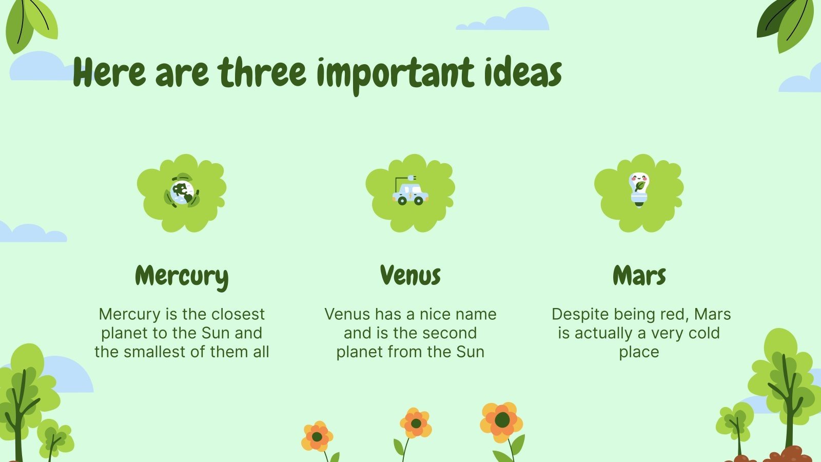 Saving Our Planet Presentation