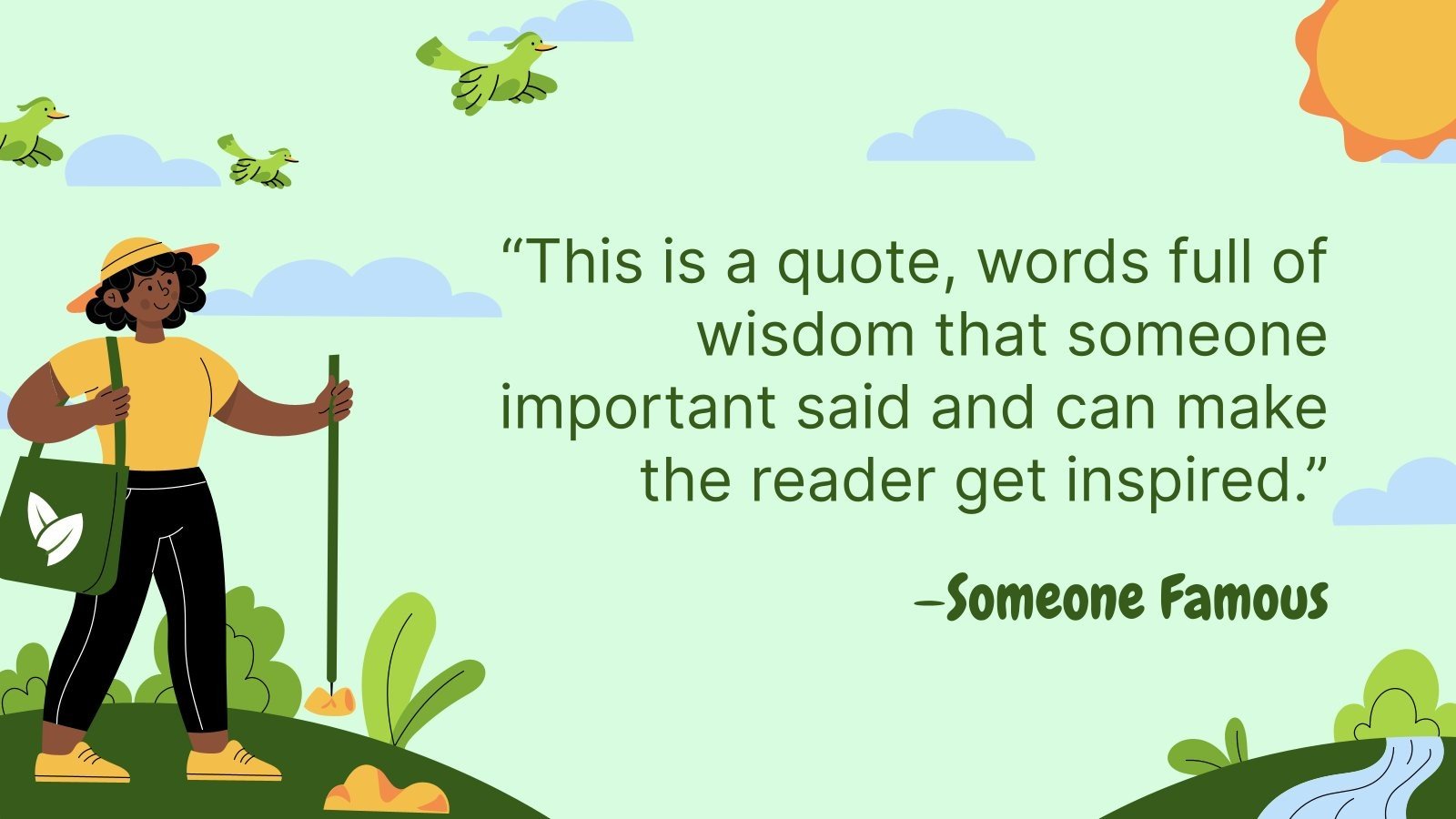 Saving Our Planet Presentation