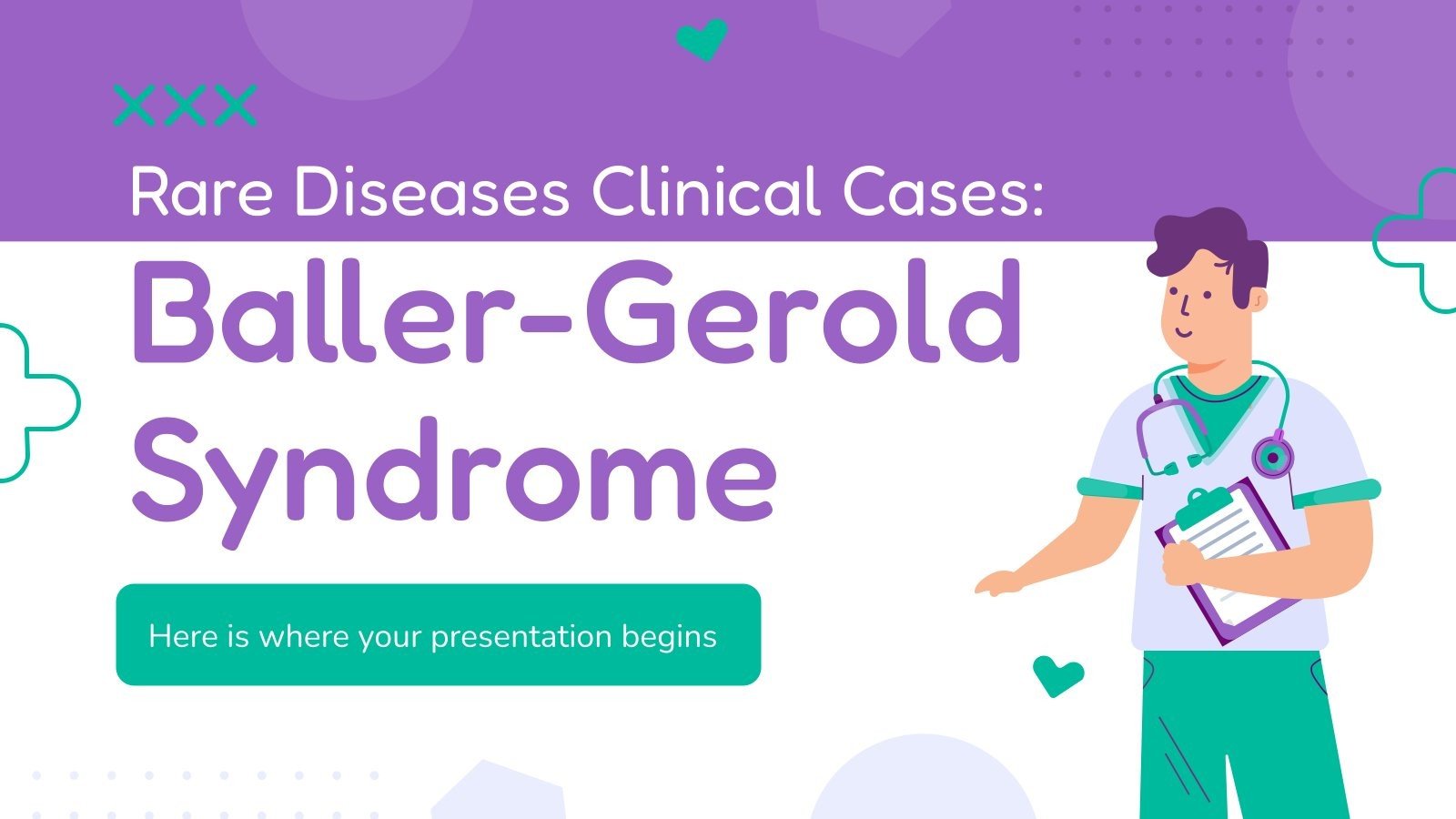 Casos de Enfermedades Raras: Síndrome de Baller-Gerold