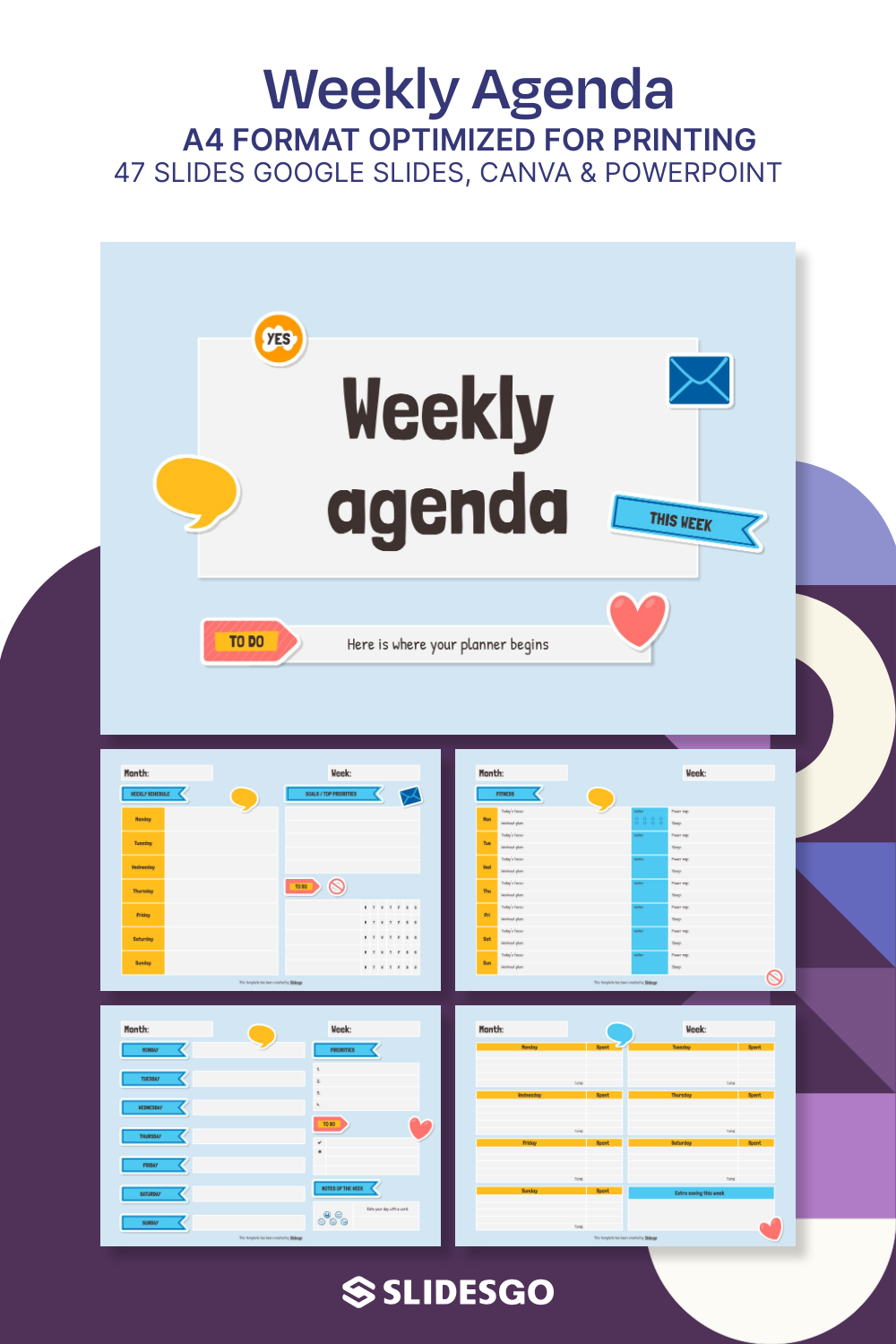 Weekly Agenda Presentation