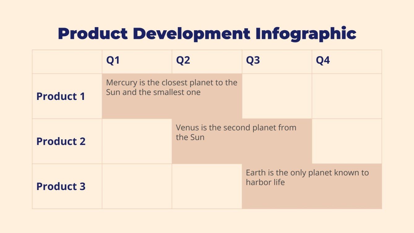 Product Development Project Proposal Infographics