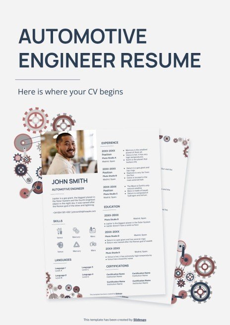 Free Resume Google Slide themes and PowerPoint templates