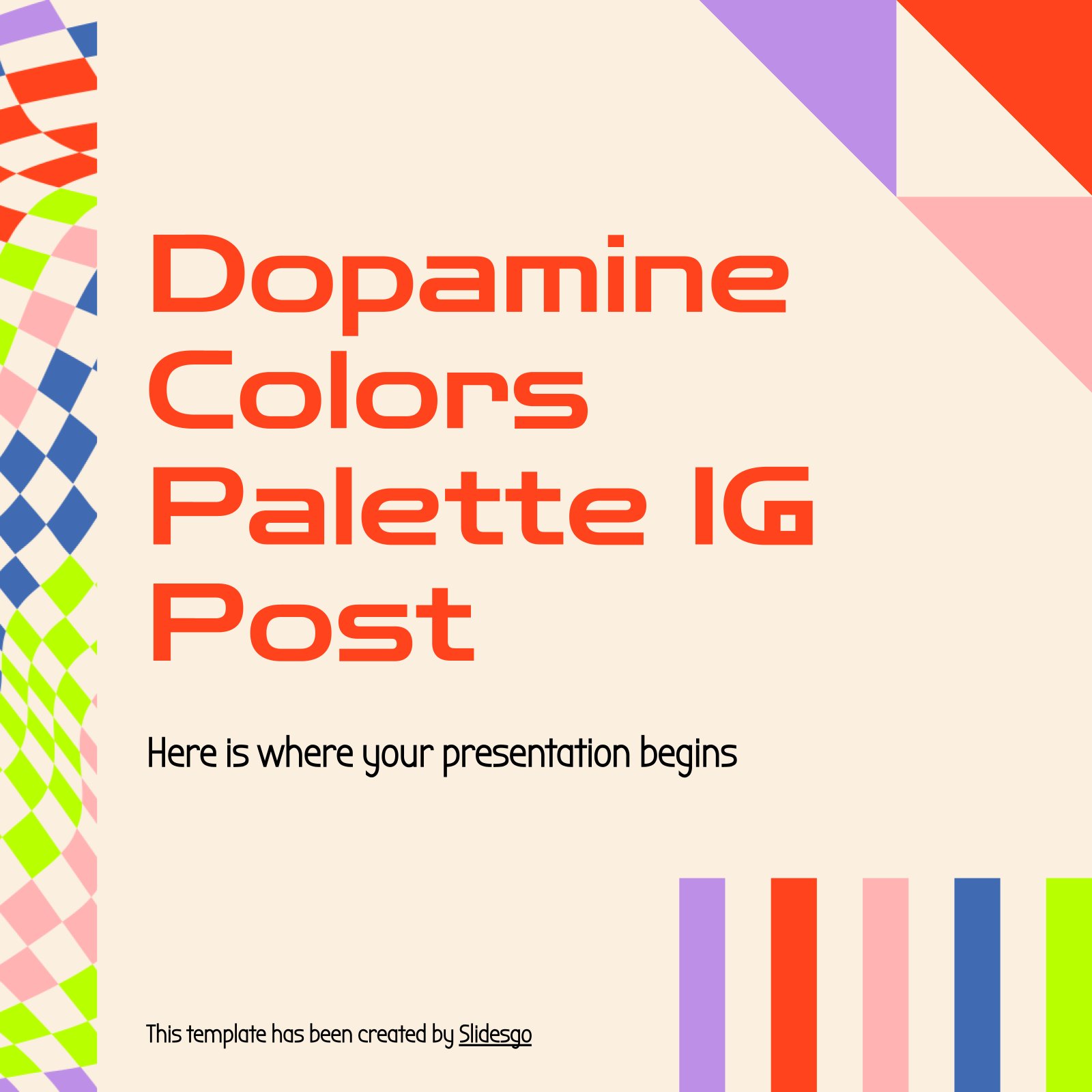 Dopamine Colors Palette IG Post Presentation