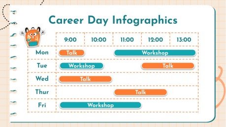 Career Day for Elementary Students Infographics Template