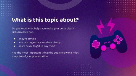 Video Games Animation Workshop Presentation