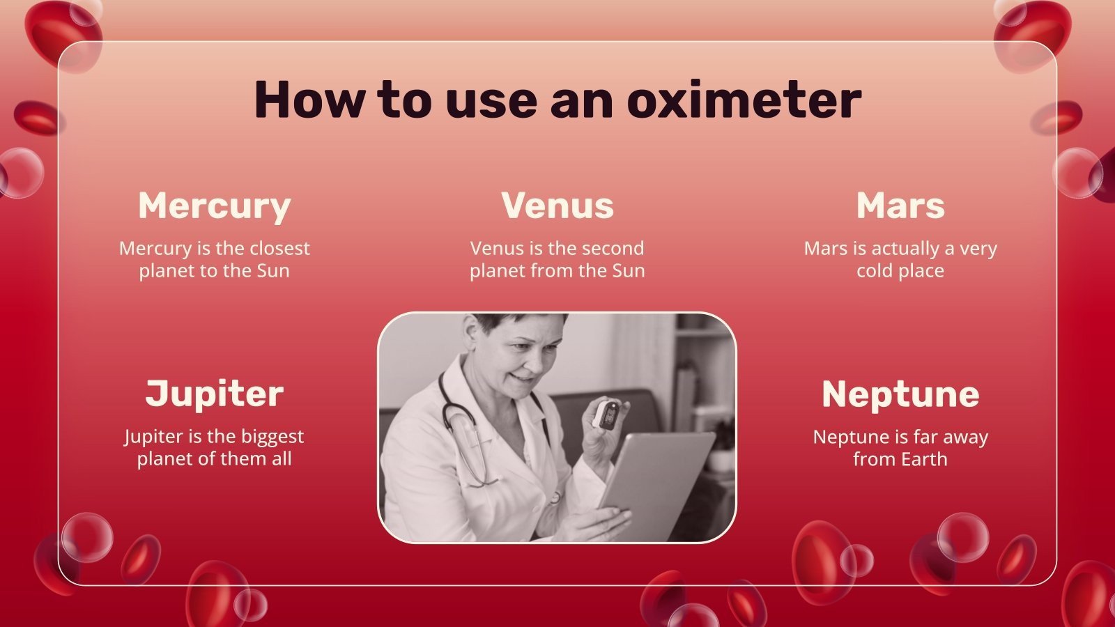 Oximeter - Blood Oxygen Meter Presentation