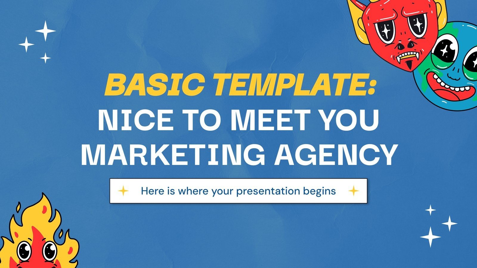 Basic templates for Google Slides & PowerPoint