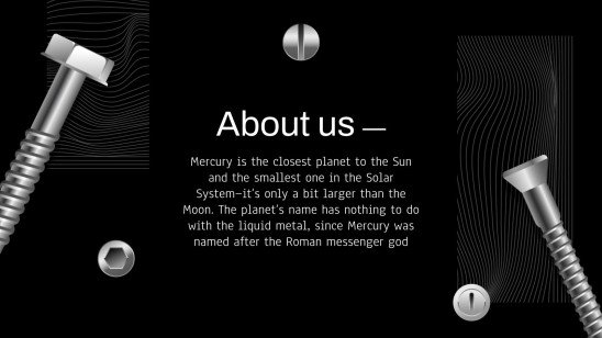 Hardware Store Company Profile Presentation