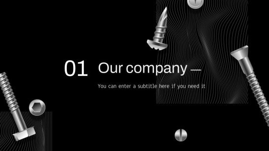 Hardware Store Company Profile Presentation