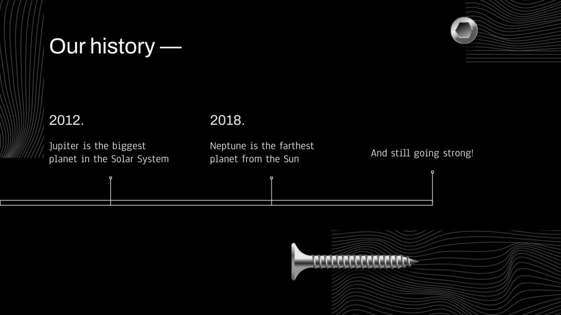Hardware Store Company Profile Presentation