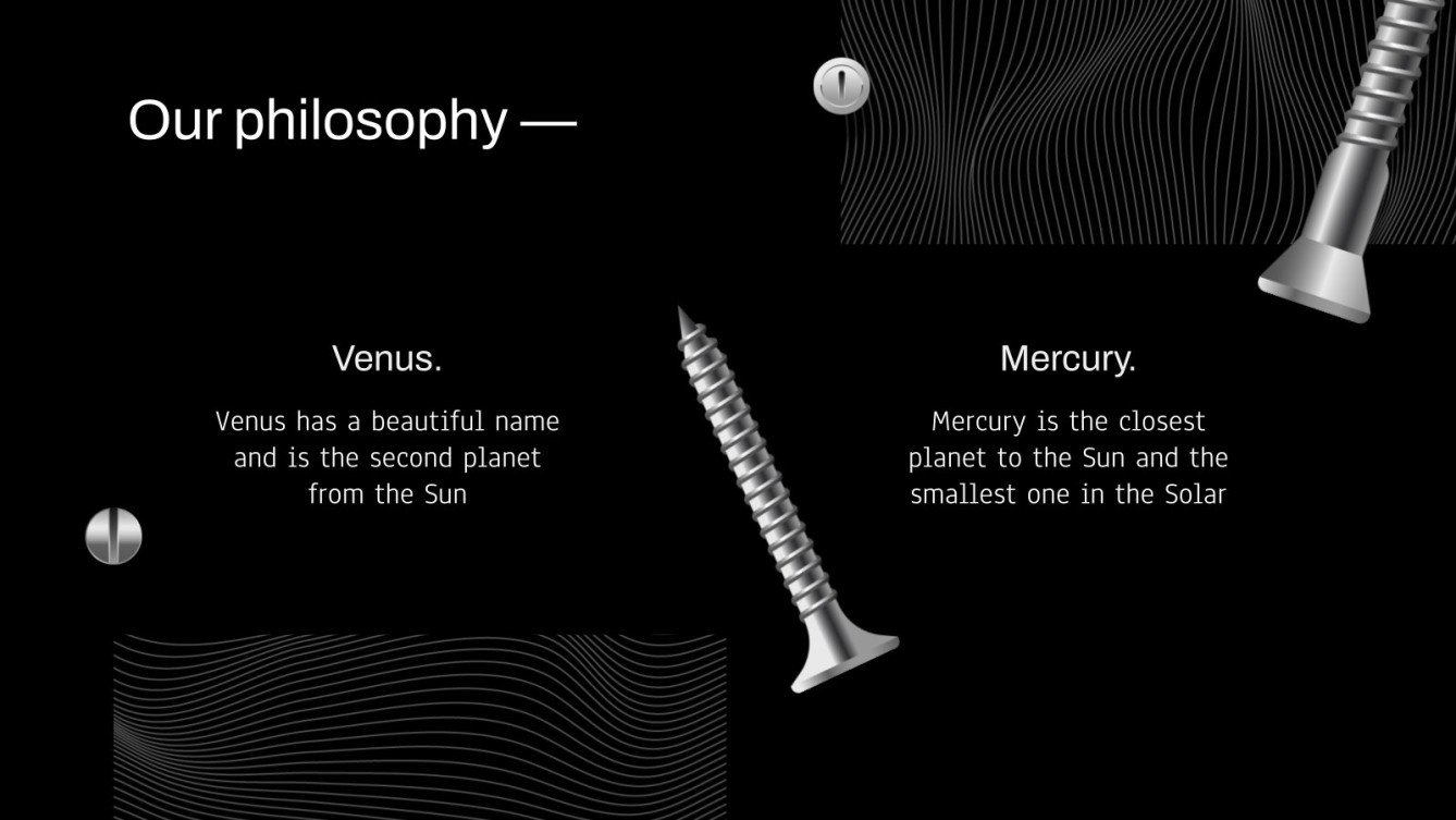 Hardware Store Company Profile Presentation