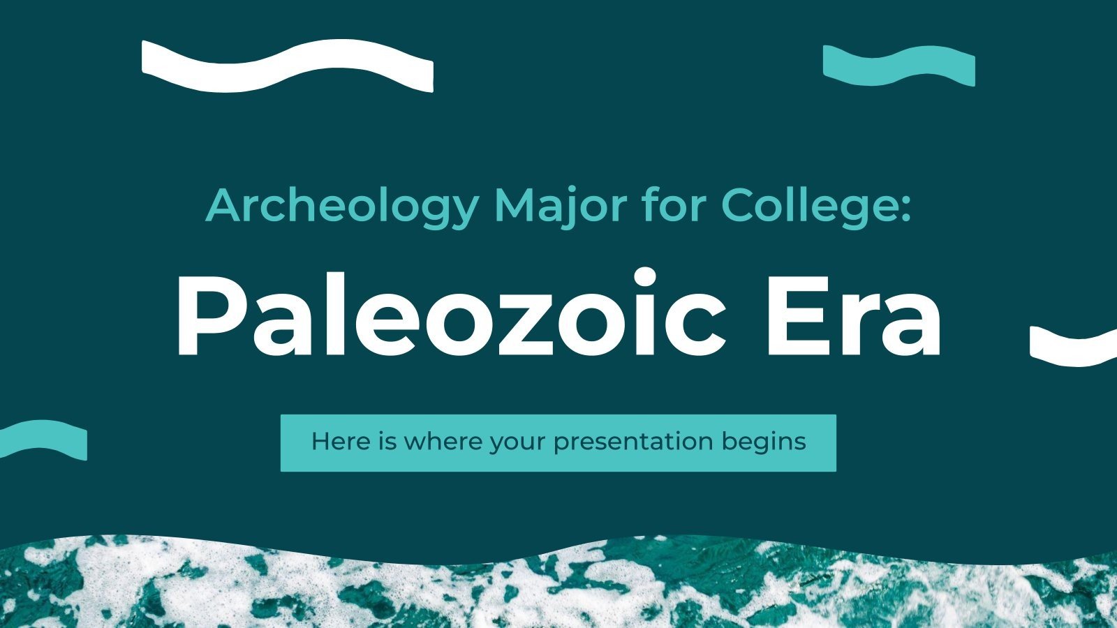 Free Google Slides themes & PowerPoint templates about the Sea