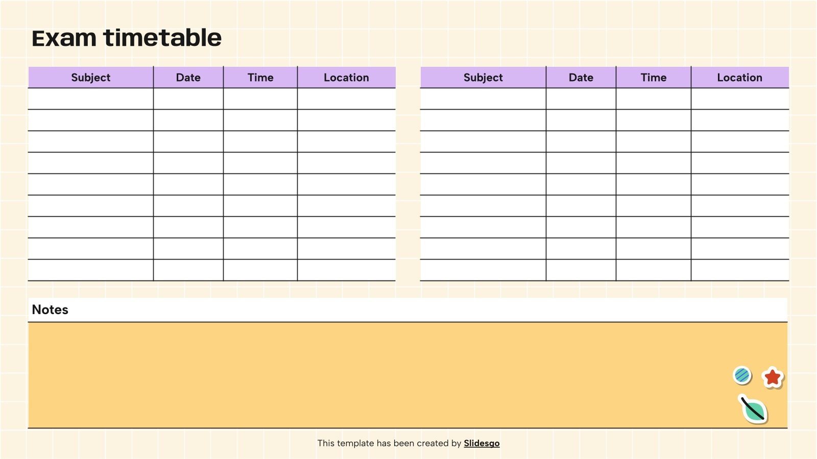 Weekly Student Planner Presentation