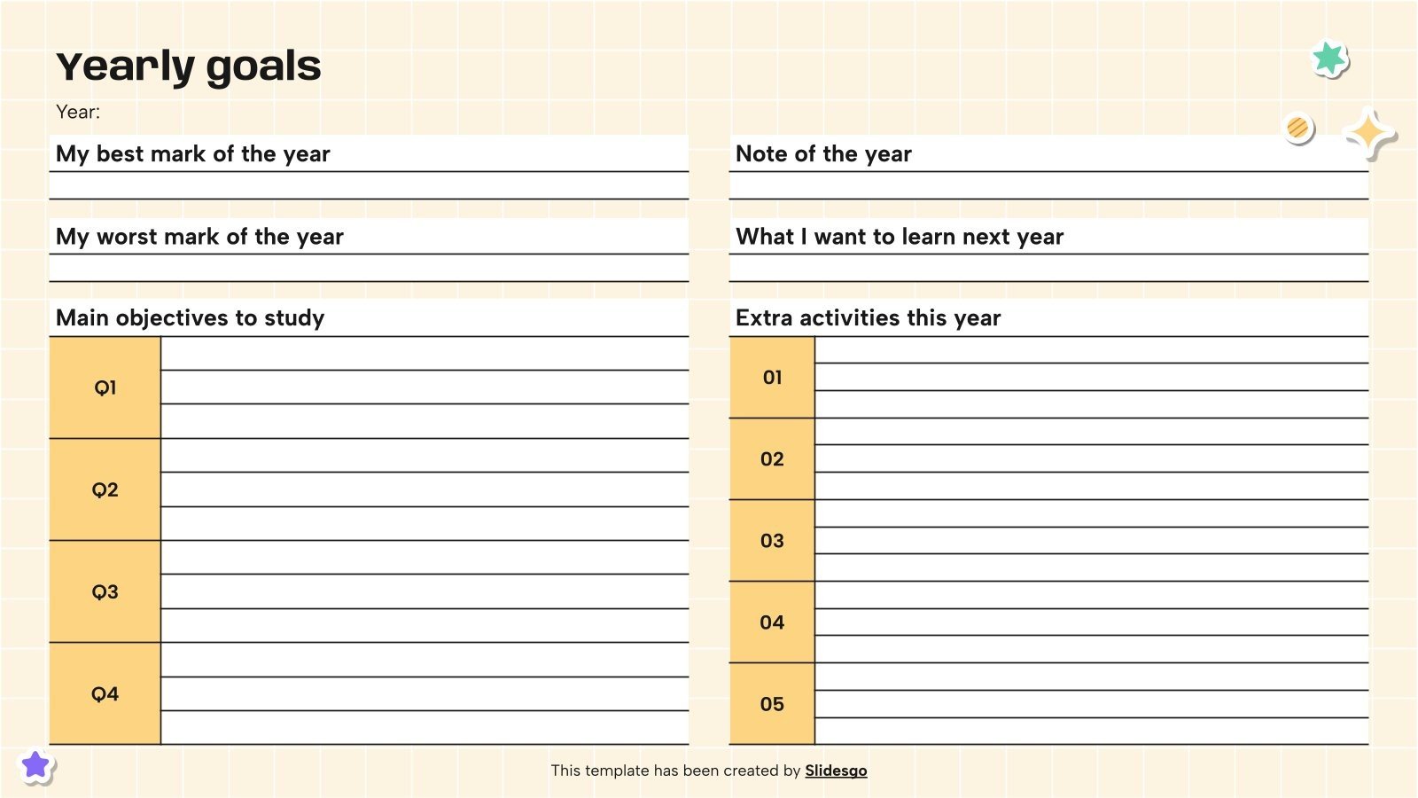 Weekly Student Planner Presentation