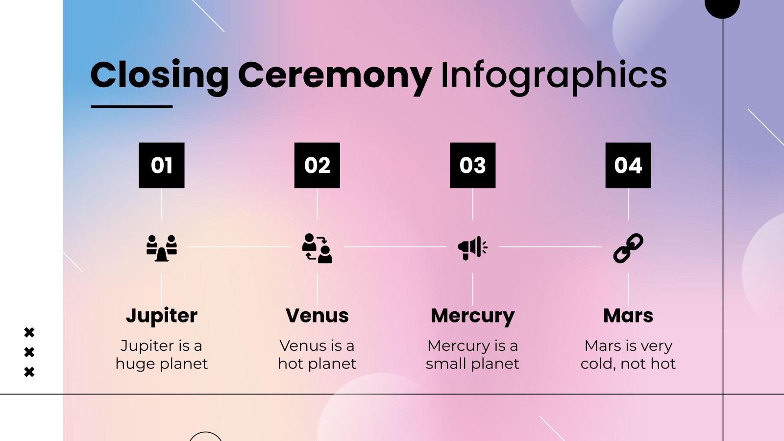 Company Closing Ceremony Meeting Infographics Presentation