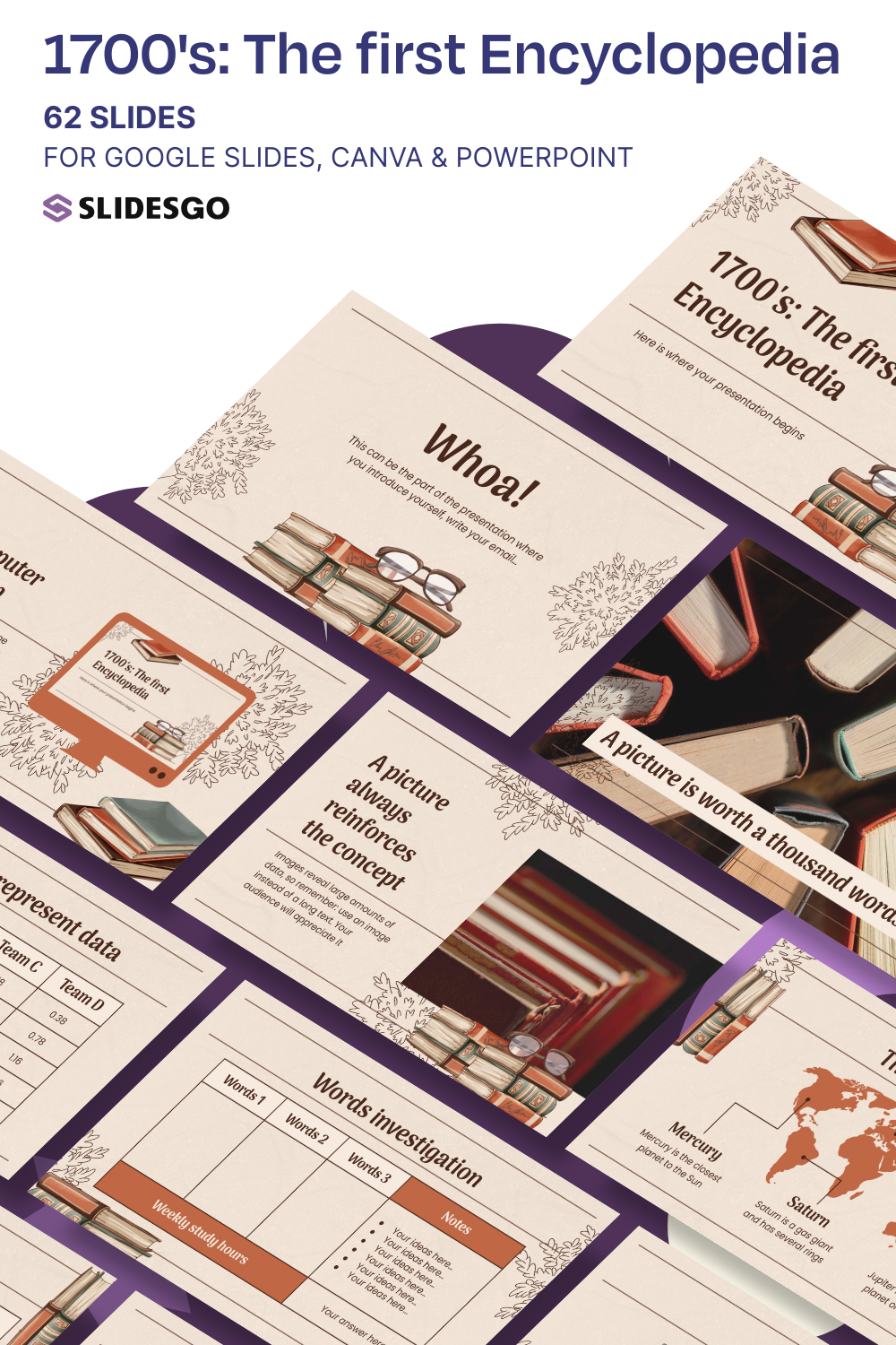 1700's: The first Encyclopedia Presentation