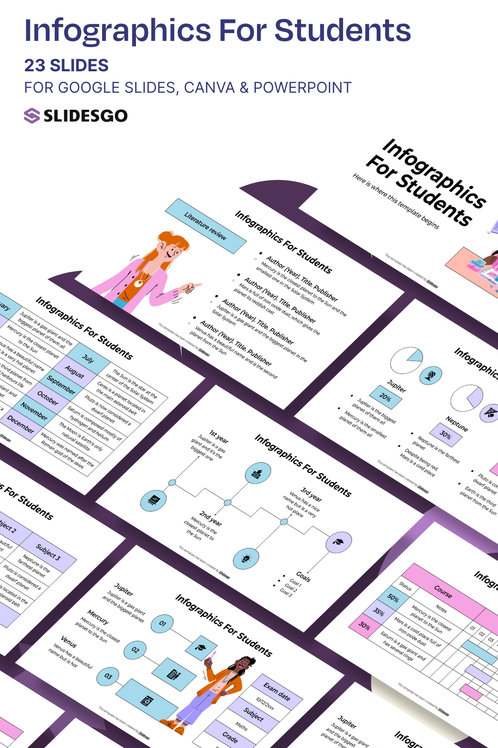 Infographics For Students Presentation