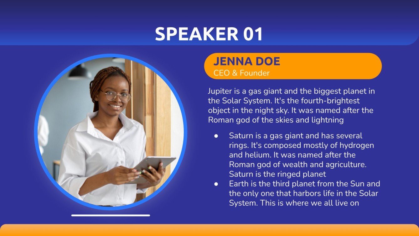 Informative Webinar for Marketing Presentation