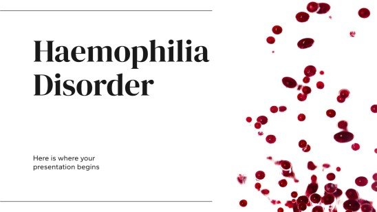 Free templates about blood for Google Slides and PowerPoint