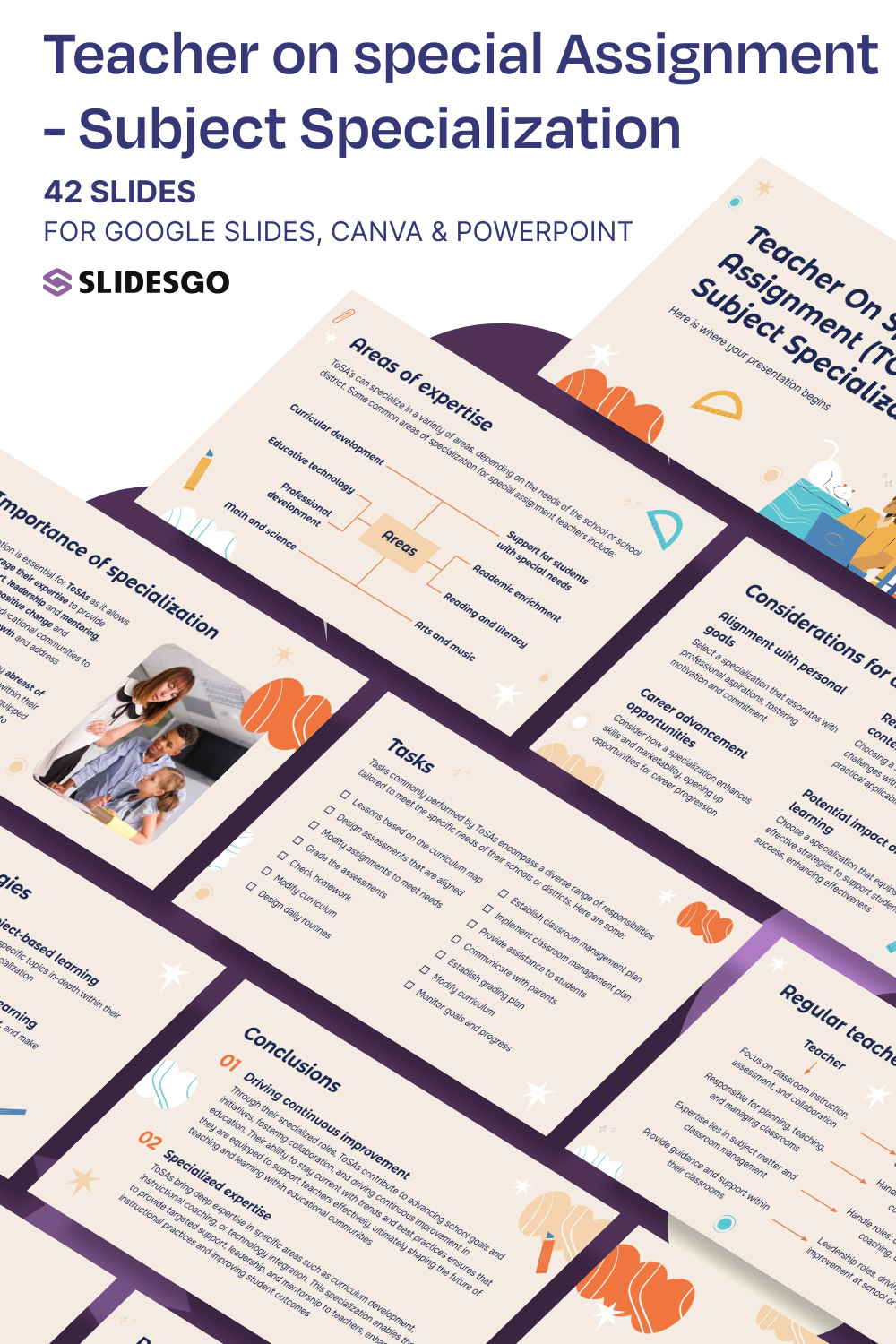 Teacher On Special Assignment - Subject Specialization