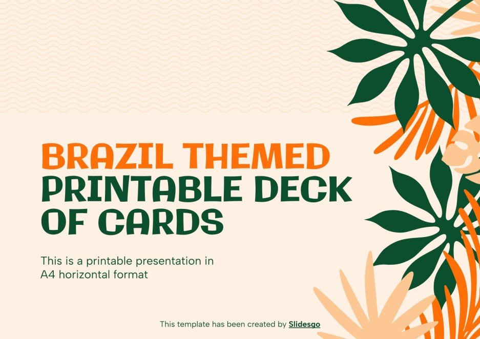 Plantillas gratis sobre Brasil para Google Slides y PowerPoint