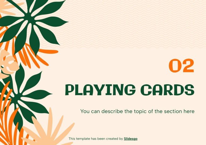 Brazil Themed Printable Deck of Playing Cards Presentation