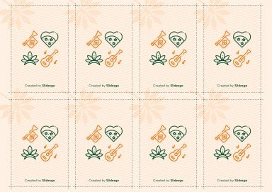 Brazil Themed Printable Deck of Playing Cards Presentation