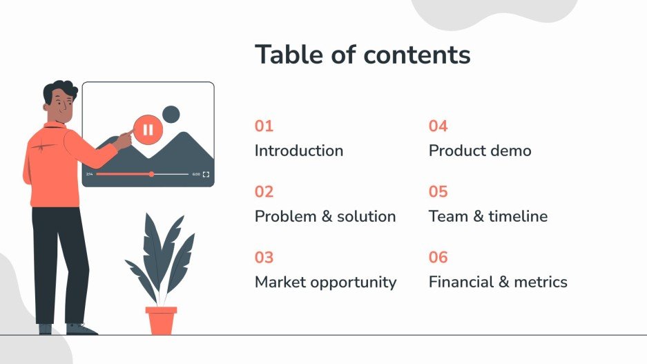 Vlogging Platform Pitch Deck Presentation