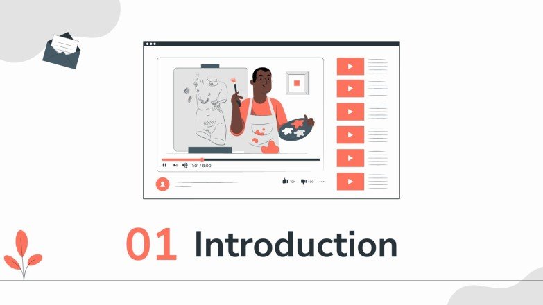Vlogging Platform Pitch Deck Presentation