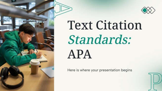 Text Citation Standards: APA Presentation