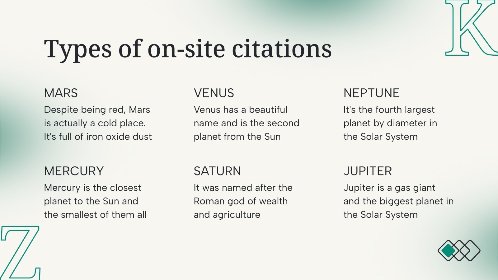 Text Citation Standards: APA Presentation