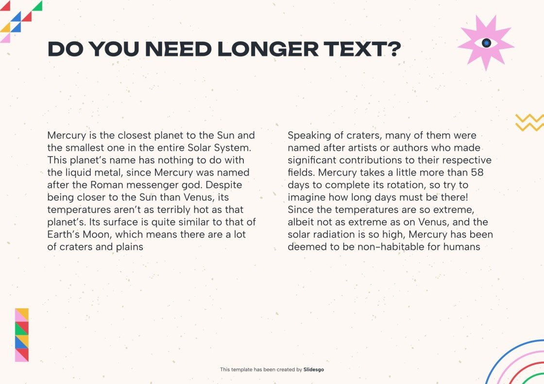 Colorful Raffle Slides Presentation