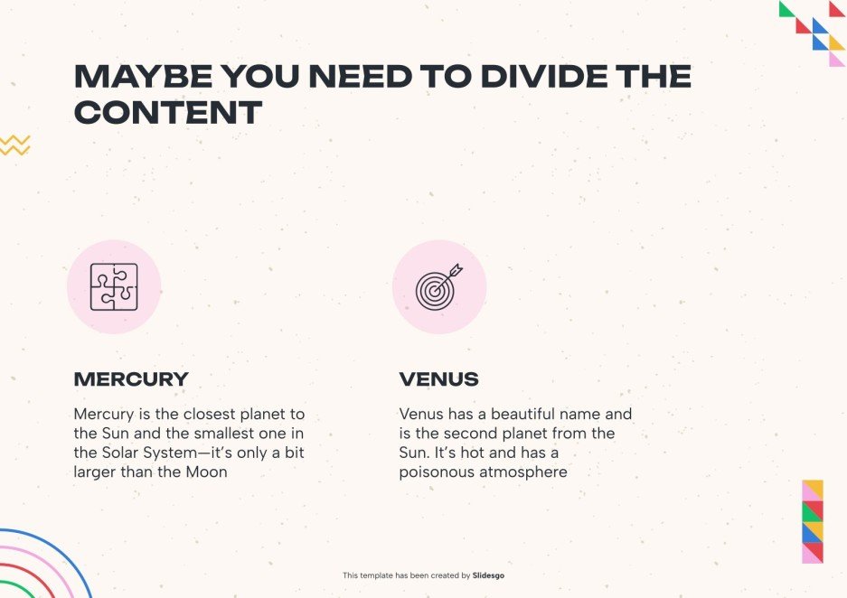 Colorful Raffle Slides Presentation