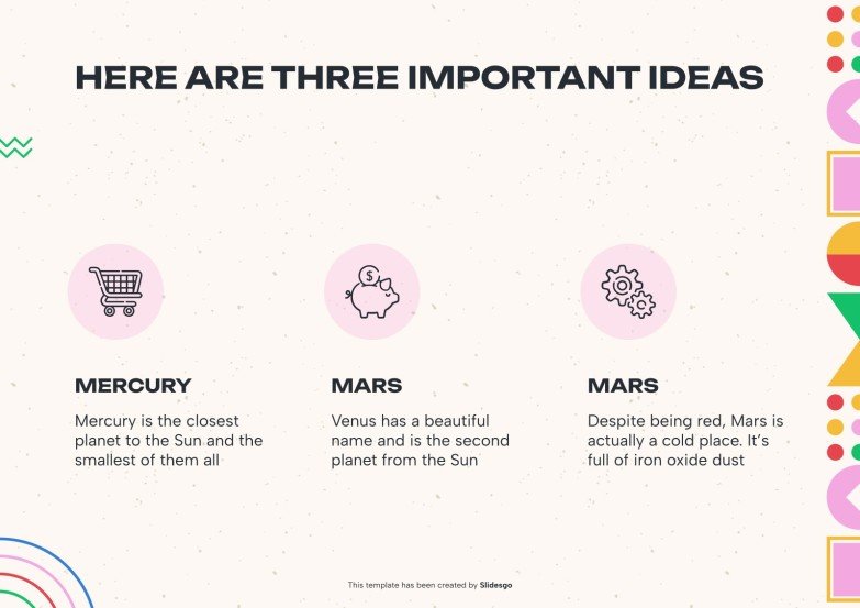 Colorful Raffle Slides Presentation