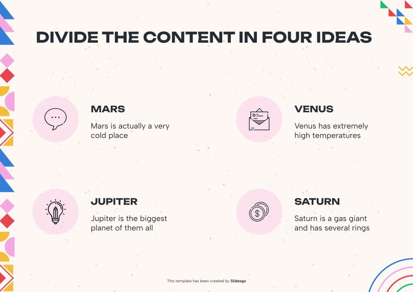 Colorful Raffle Slides Presentation