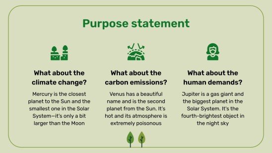 Climate Change and Carbon Footprint Thesis Defense