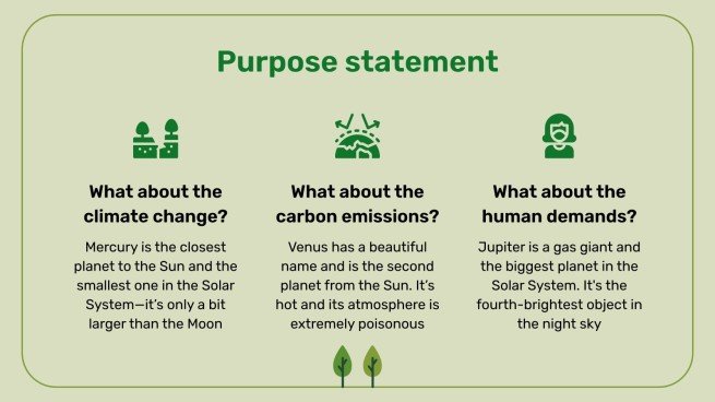 Climate Change and Carbon Footprint Thesis Defense