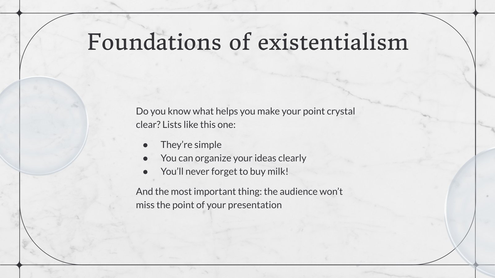 Existentialism Lesson for College Presentation