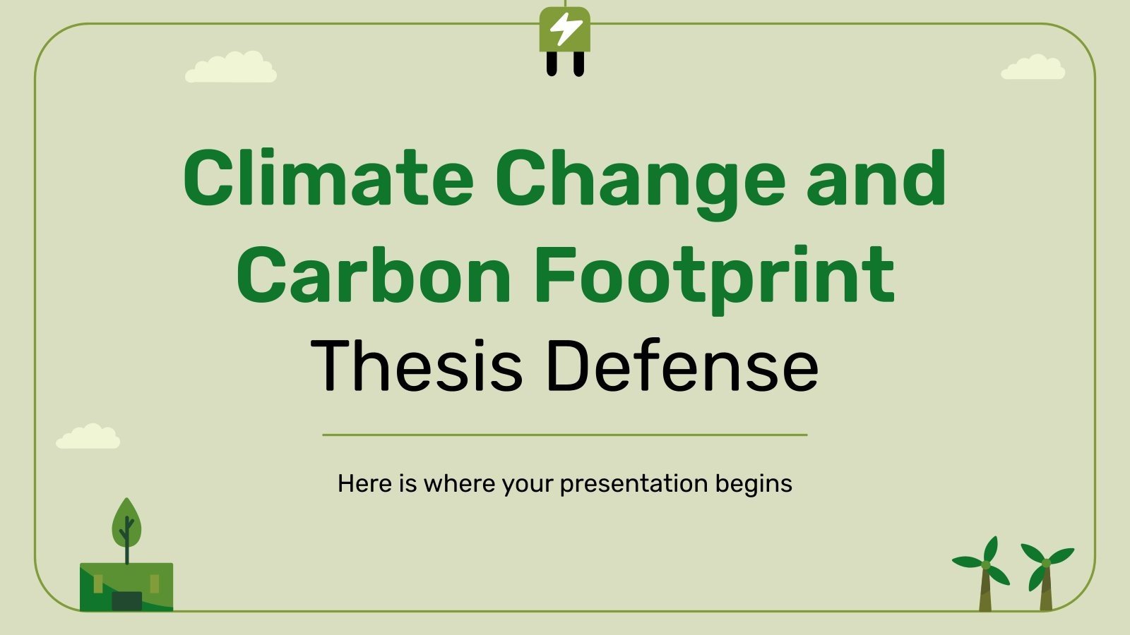 Kostenlose Google Slides und PPT-Vorlagen zum Klimawandel