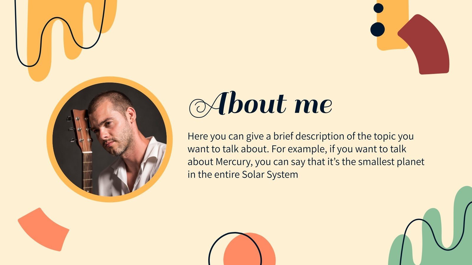 Handcrafted Guitars & Bass Maker Portfolio Presentation