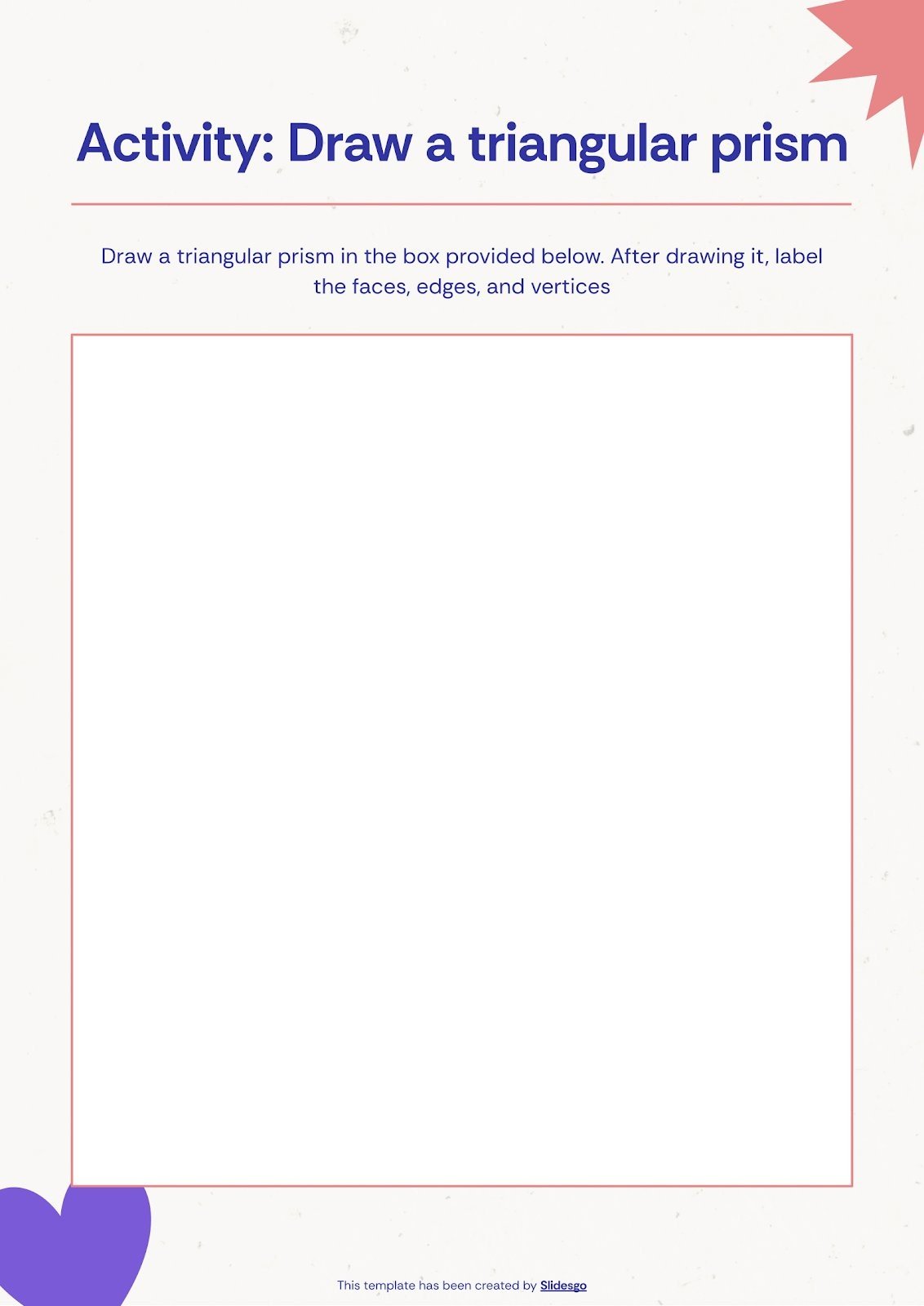 Actividades de geometría de poliedros para secundaria